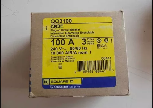3P 100A Thermomagnetic Switch QO3100 SD - VMZ Corporation